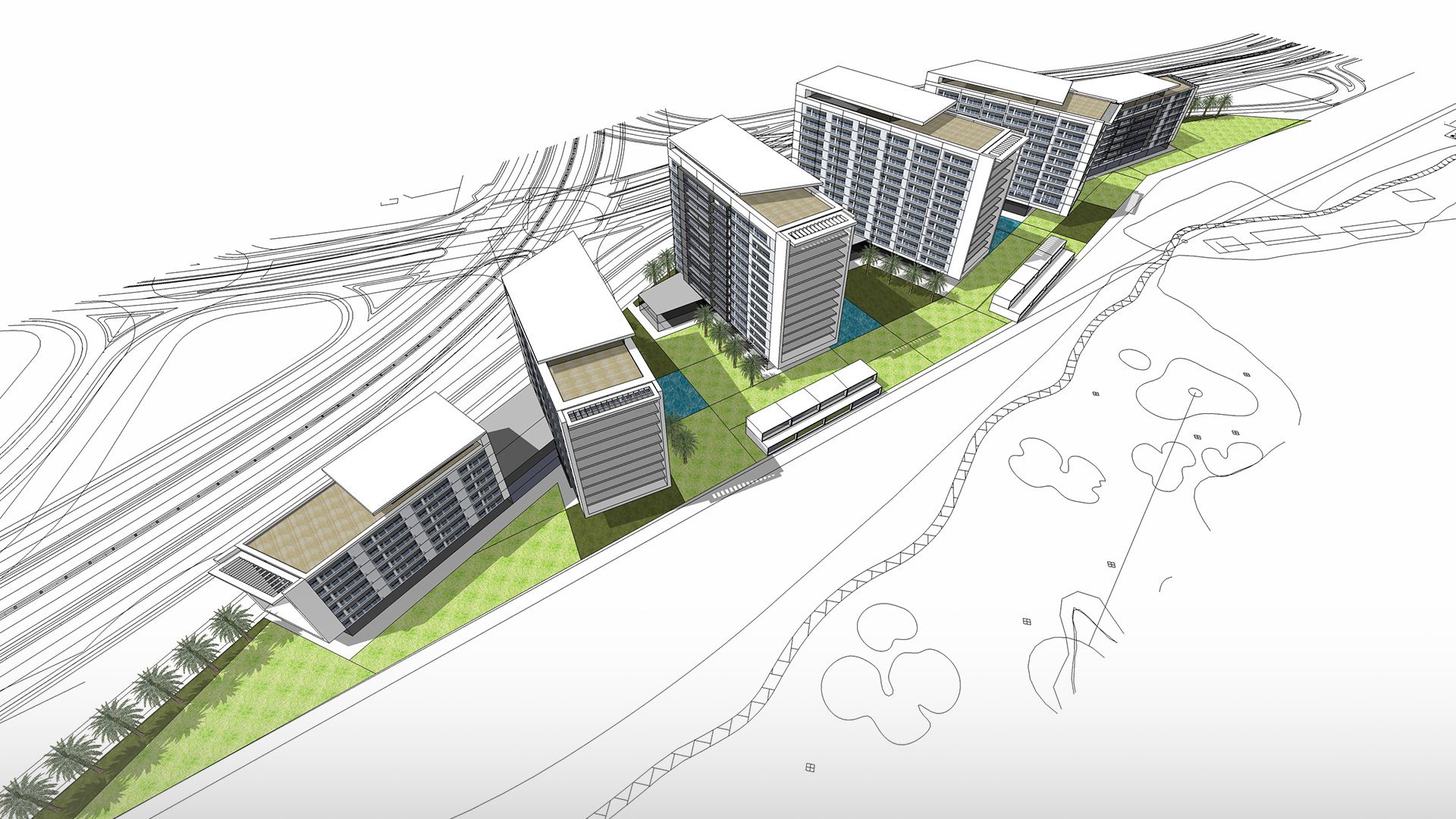 Emmar Living Dubai | Residential Architecture