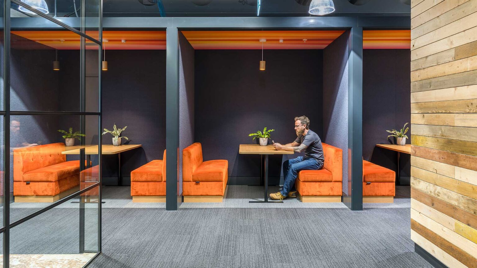 Barclays Campus, Glasgow. Workplace design by Keppie Design